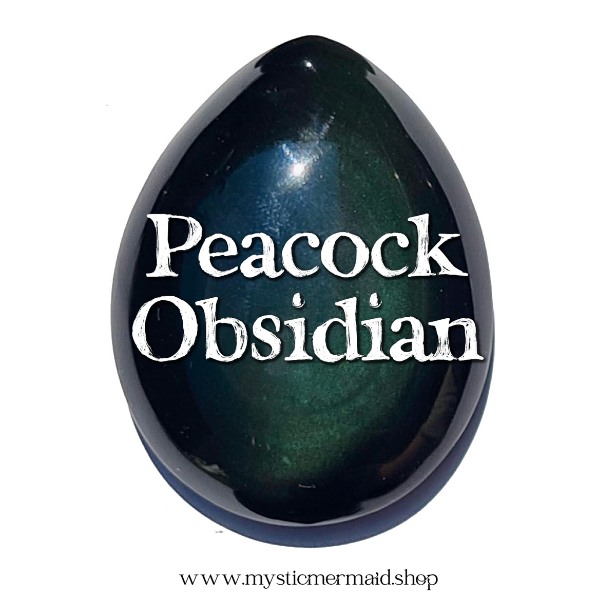 Peacock Obsidian | Mystic Mermaid